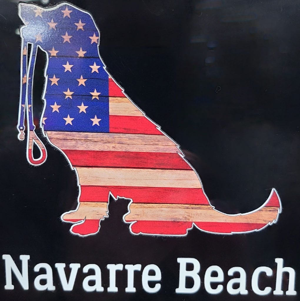 Navarre Beach Classic Sign Plaque - Island Style Florida