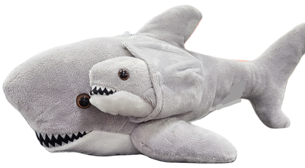 Plush Shark With Baby 18" - Island Style Florida