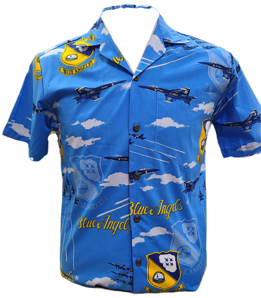 Blue Angels Hawaiian Shirt - Island Style Florida